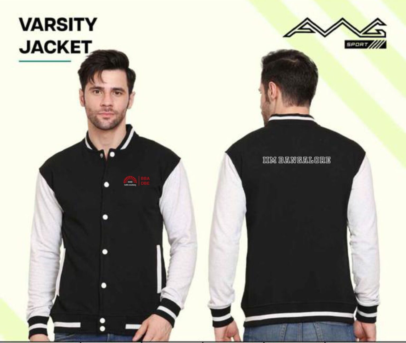 AWG-Varsity Jacket-Black-BBA-DBE – Gifts4Corporate